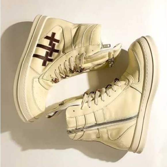 Last Disciple | Shoes | Last Disciple Leather Hightop Sneaker | Poshmark